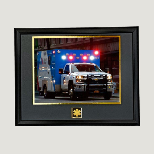 Team Work EMS Photo Frame, 18" x 14" Contemporary Black for 11" x 14 ...