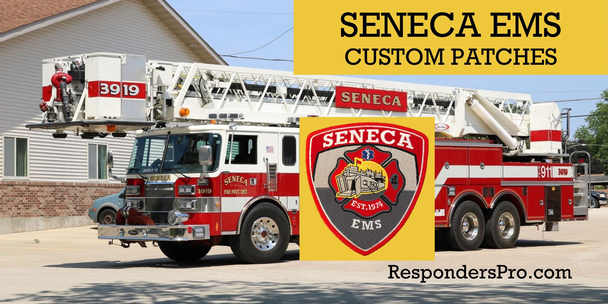 EMS Custom Embroidered Patches & History of EMS | RespondersPro