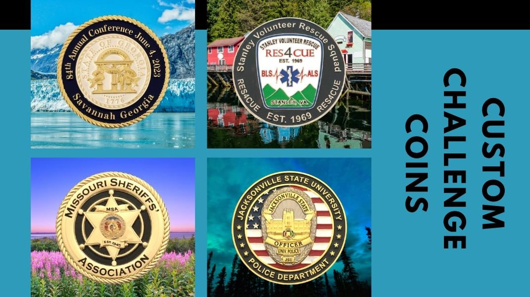 Custom Alaska Challenge Coins | RespondersPro