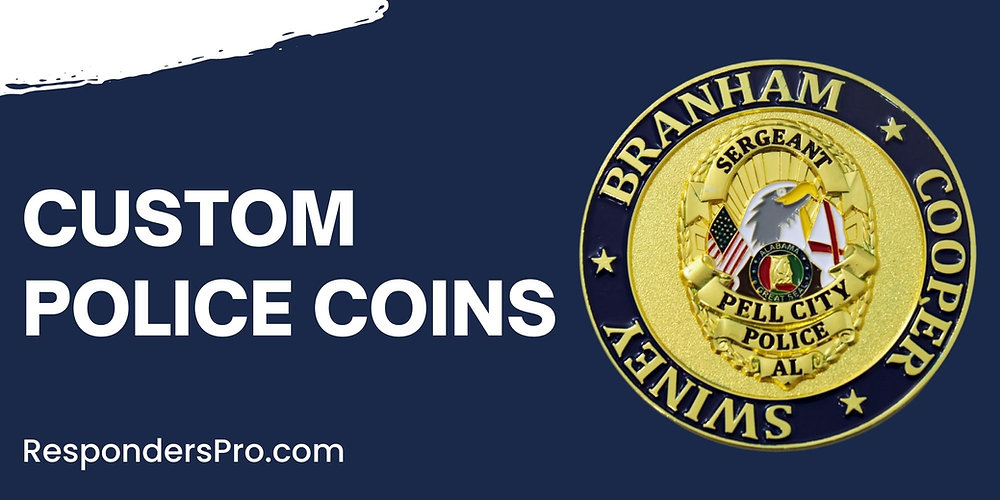 Custom Police Challenge Coins| RespondersPro