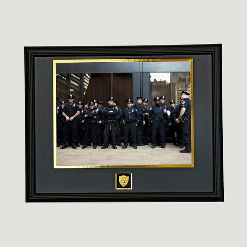 Police Picture Frame with Insignia by RespondersPro Inc.
