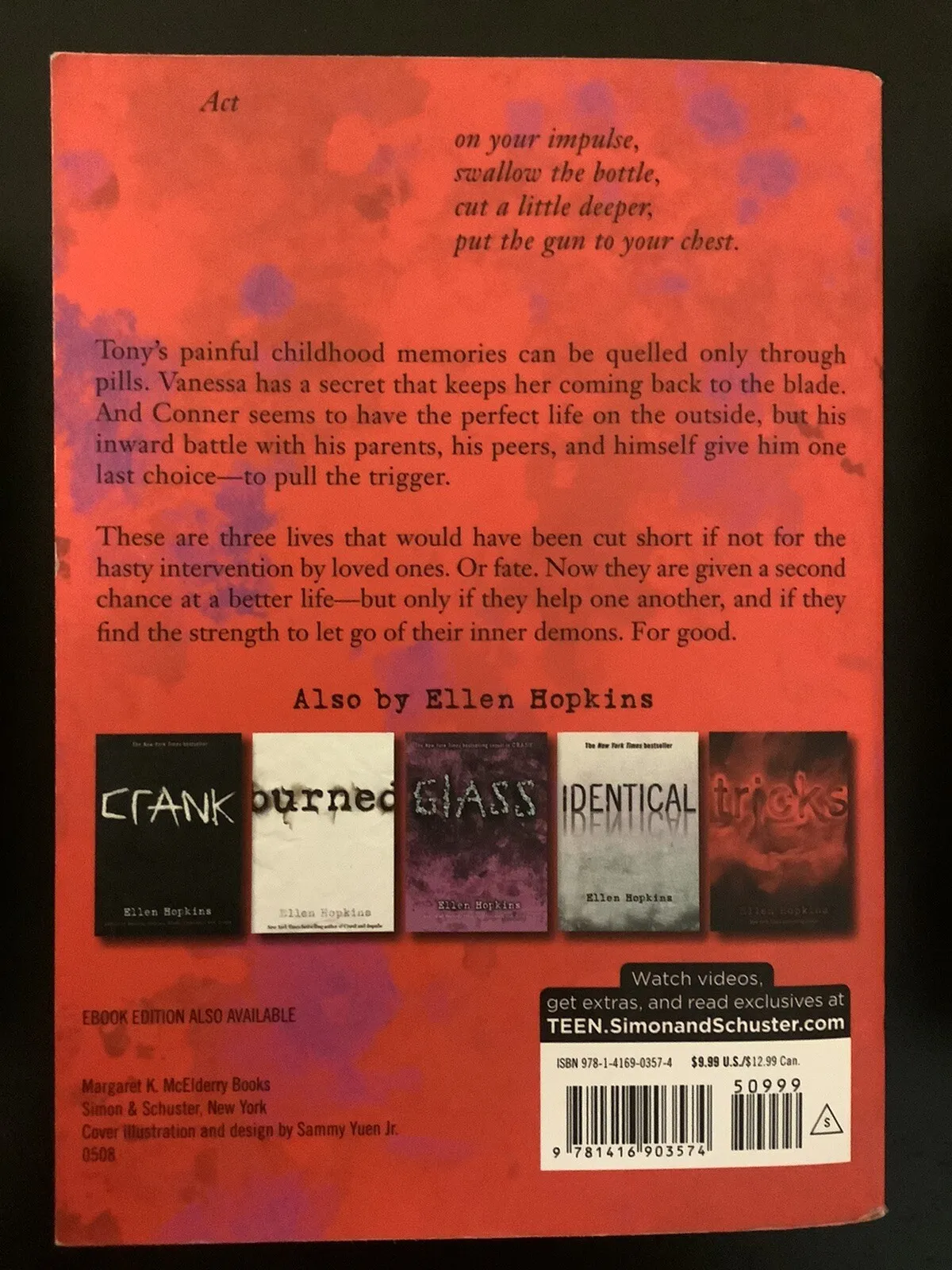 Impulse by Ellen Hopkins | Rated Books