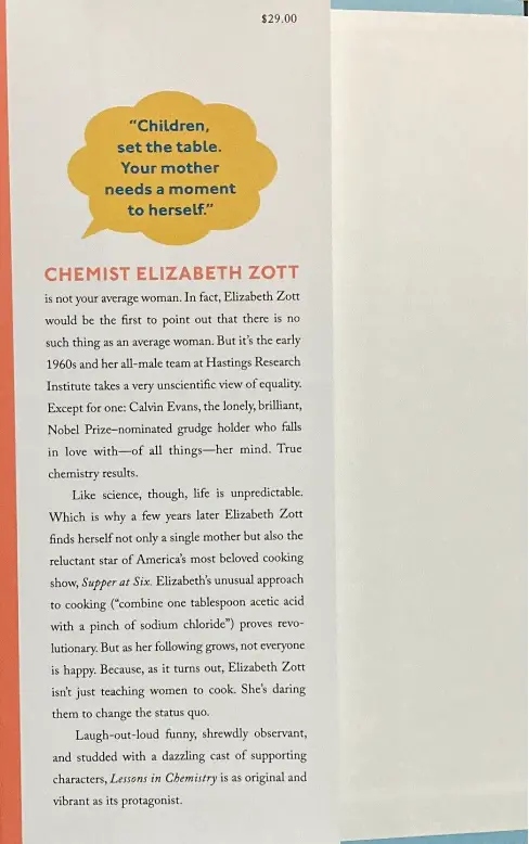 Lessons in Chemistry by Bonnie Garmus | Rated Books Lessons in Chemistry by Bonnie Garmus | Rated Books