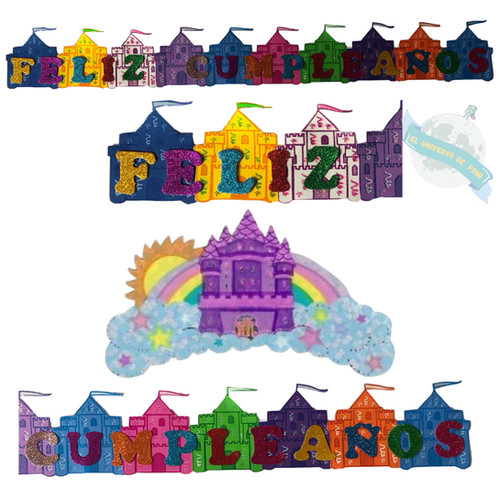 "FELIZ CUMPLEAÑOS" Castillos | Tiendaonline