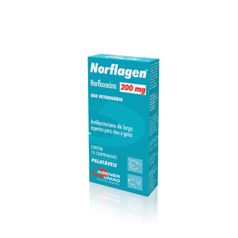 Norflagen 200mg com 10 comprimidos | Piritucão Pet Shop