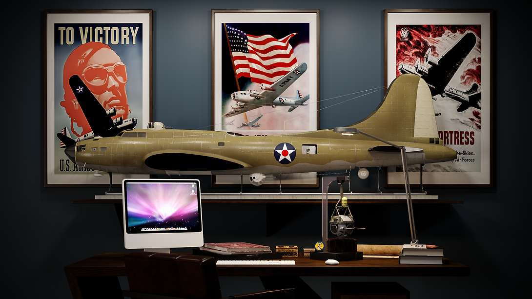 B-17F Replica | Merlin Models