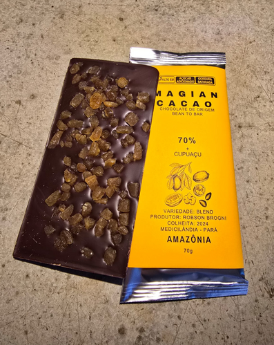 CHOCOLATE 70% CACAU + CUPUAÇU 70g | Magian Cacao
