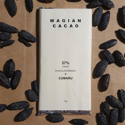 CHOCOLATE BRANCO 37% CACAU + CUMARU ( A BAUNILHA BRASILEIRA DA AMAZÔNIA ...