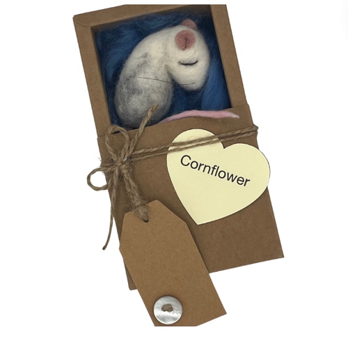 Tiny sleepy mouse Cornflower | Frankie & Sidney