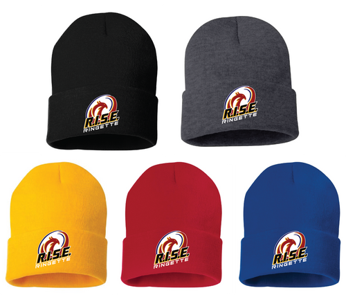 RISE ROLL UP TOQUE | Chimp Embroidery