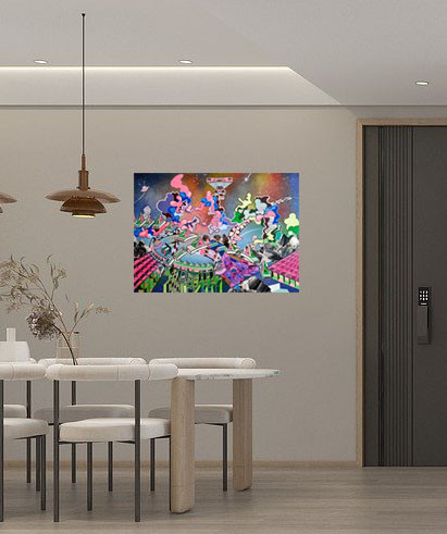 Floating Fields | coltpainting