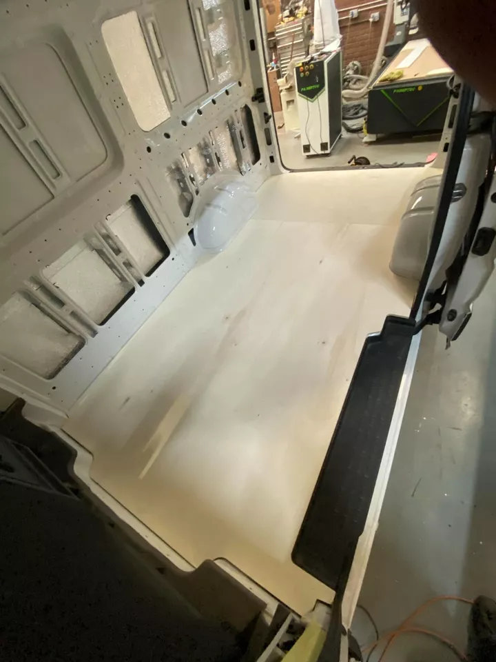 VW Crafter MAN Camper Van MWB 15MM Lightweight Ply Floor 2017 Onwards ...