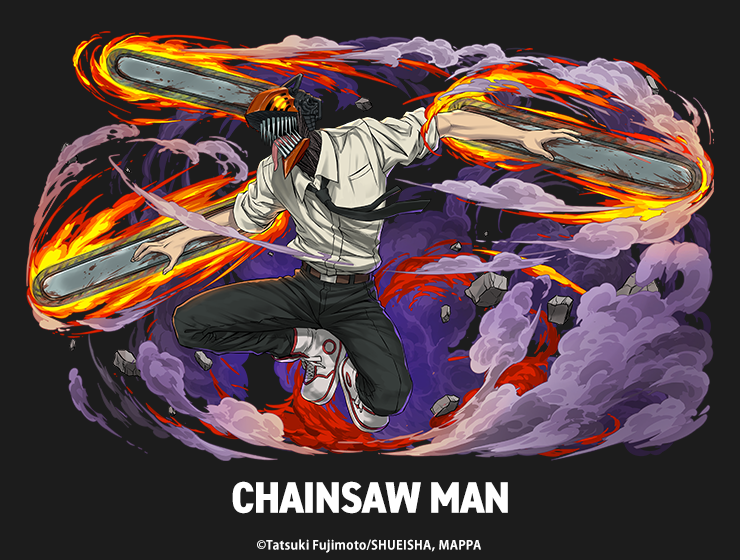Chainsaw Man Collab Artwork