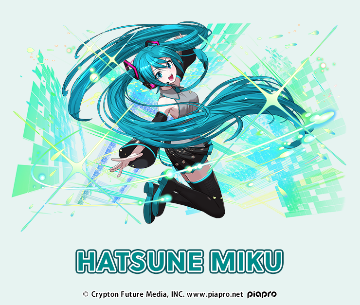 Hatsune Miku Collab Artwork