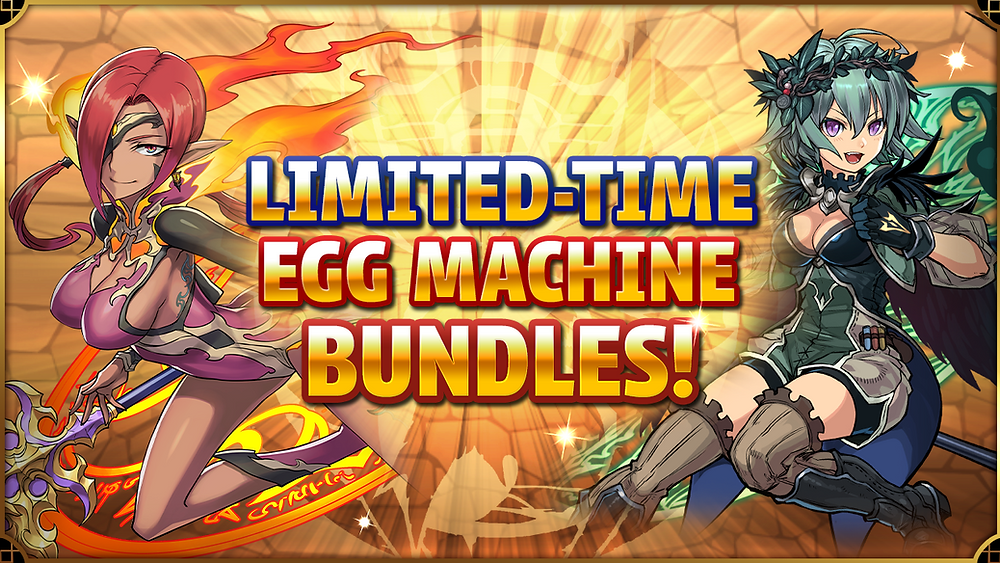 Limited-Time Egg Machine Bundles!
