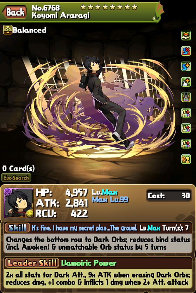 7 Magic Stones! Monogatari Series Egg Machine