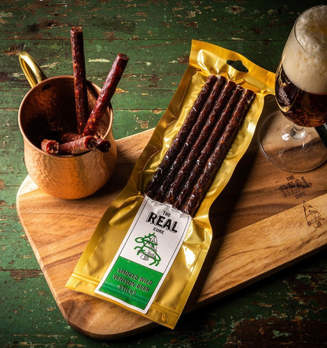 The Real Cure - Wild Venison Beer Sticks | The Dorset Hamper Company