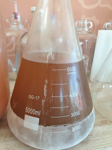 5 Liter Erlenmeyer Style Decanting Flask | East City Rosin