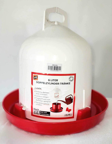 6 L WATER CONTAINER MADE IN GERMANY LONG LASTING | coops-and-hutches