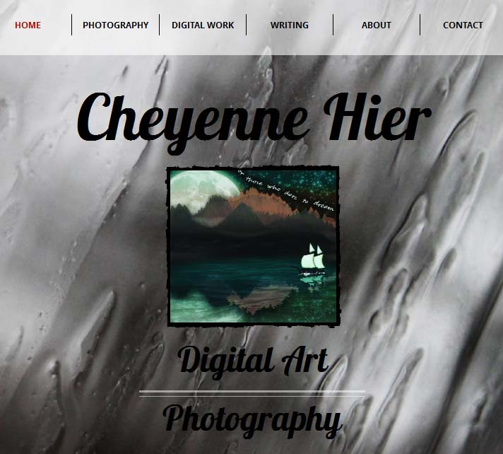 Cheyenne Hier | Writing Samples