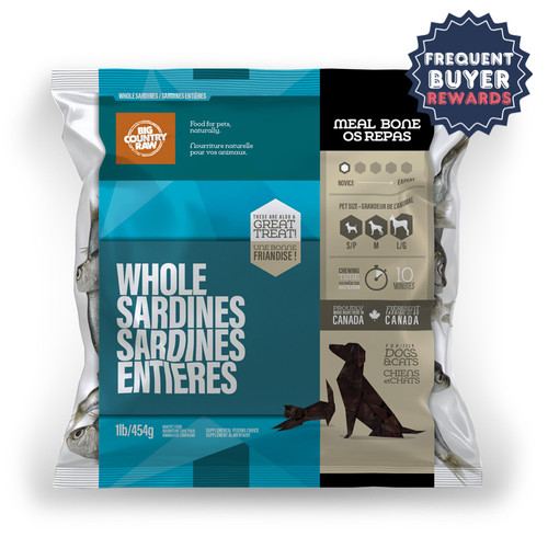 Big Country Raw - Sardines – 1 Lb | Wilderness Raw