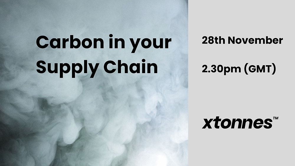 Webinar Carbon In Your Supply Chain