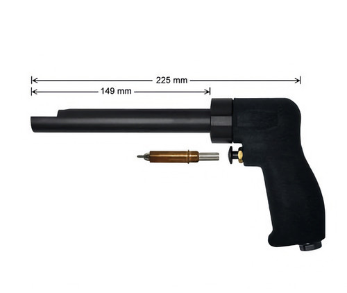 Long Reach Pneumatic Cleco Gun | Aircraft Tungsten