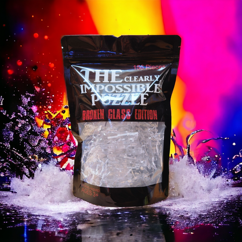 156 Piece Broken Glass Puzzle | Cedar Creek Creation