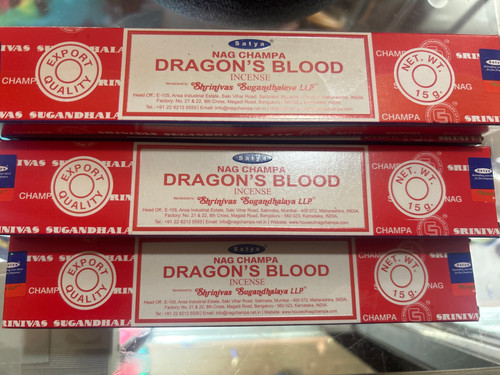Satya incense Dragons blood | SACRED STONEZ