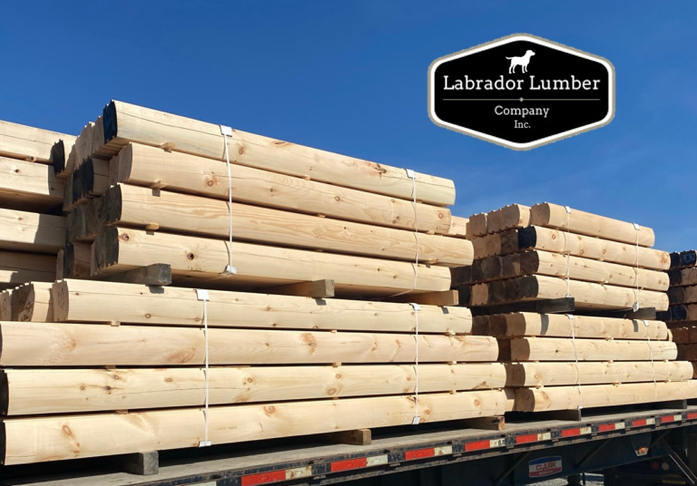 Labrador Lumber is back to milling Log Homes