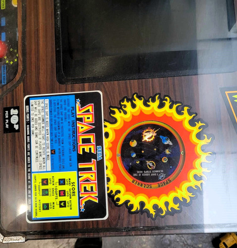 Sega Space Trek Table | Arcade Breakers https://www.arcadebreakers.com ...
