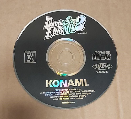 Konami Dance Stage Euro Mix 2 Disc | Arcade Breakers https://www ...