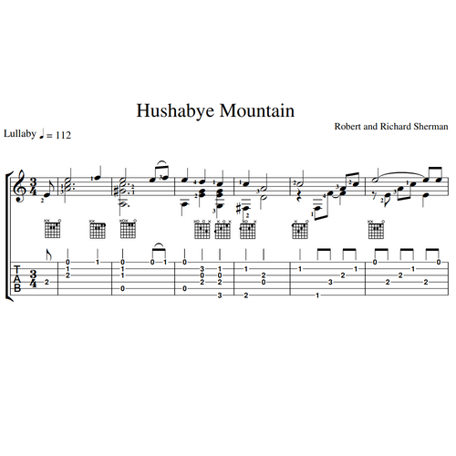 Hushabye Mountain | Shaun Murray