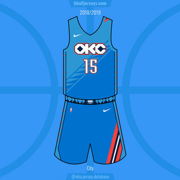 Oklahoma City Thunder | Basketball Jersey DB
