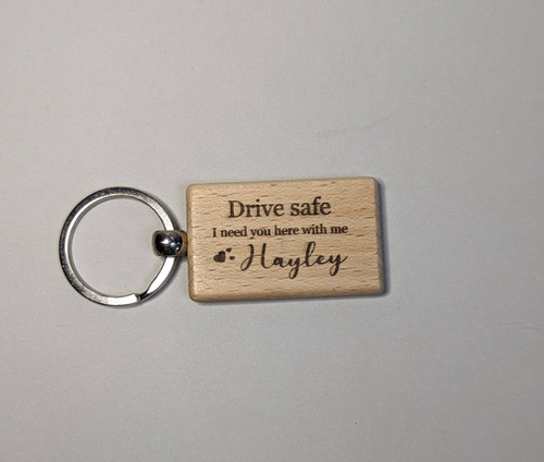 Drive safe keyring | H&L Sparkle co.