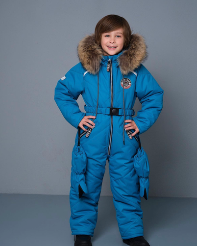 Denim Winter One Piece Snowsuit Kids | coolkidsintown