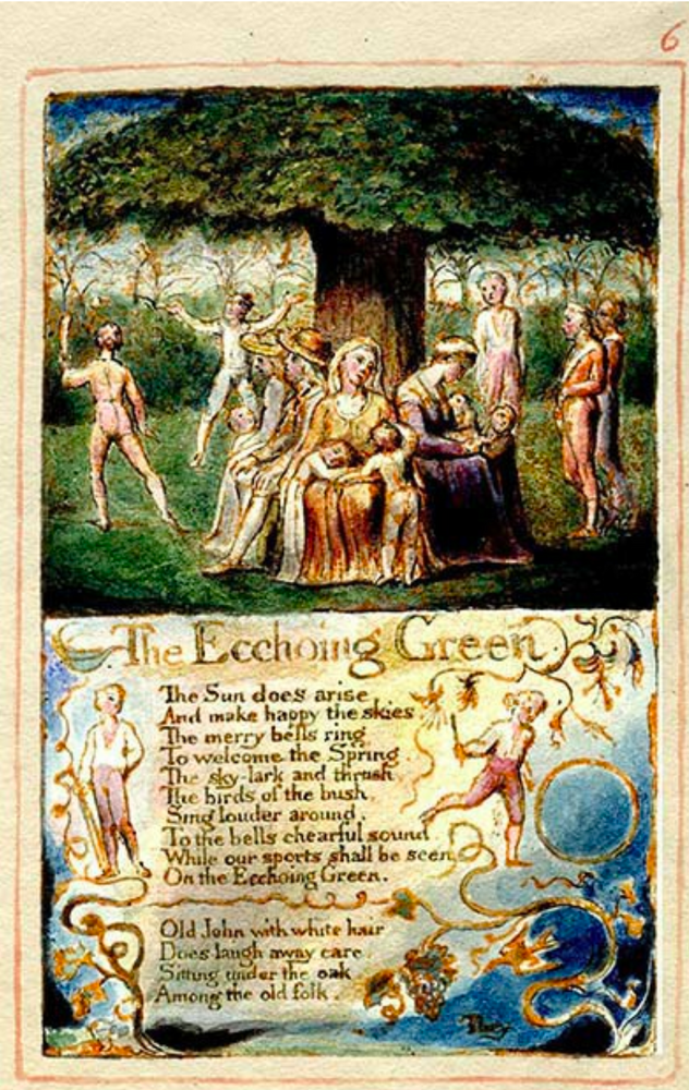 The Echoing Green by William Blake
