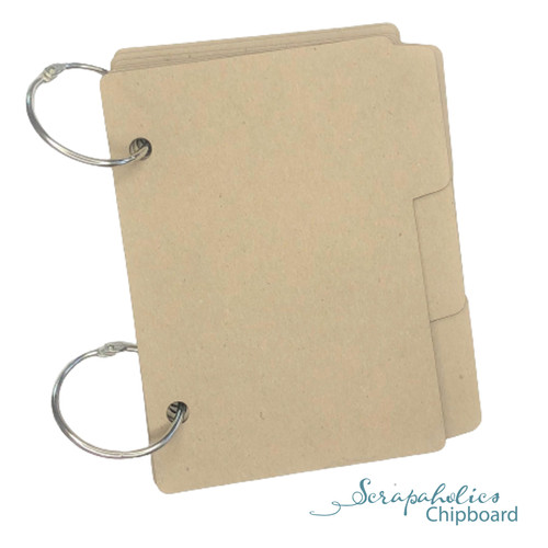 File Folder Chipboard Album | CSCS
