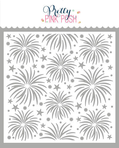Fireworks Stencil | CSCS