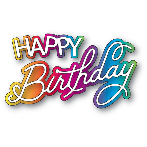 Happy Birthday Celebration Script Die | CSCS