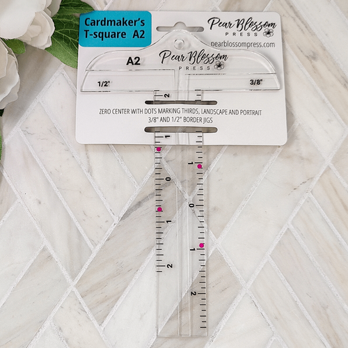 Pear Blossom Cardmakers A2 T-Square Ruler | CSCS