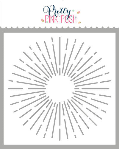 Line Burst Stencil | CSCS
