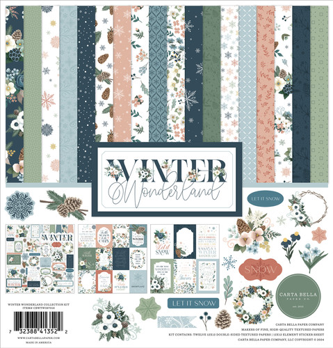 12"x12" Winter Wonderland Collection Kit | CSCS