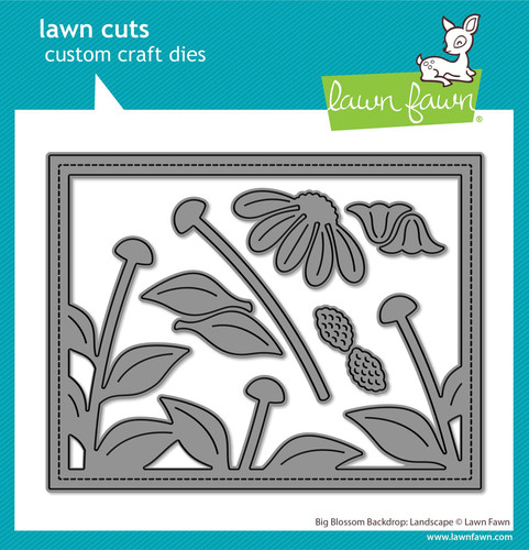 big blossom backdrop: landscape Die | CSCS