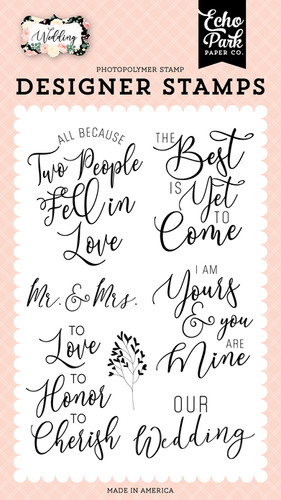 Our Wedding Stamp Set | CSCS