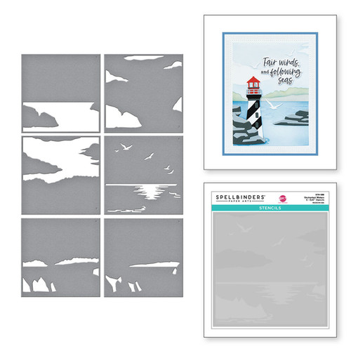Uncharted Waters Stencil | CSCS