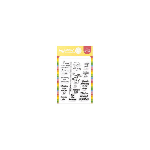 Open Book Trio Sentiments Stamp Set | CSCS