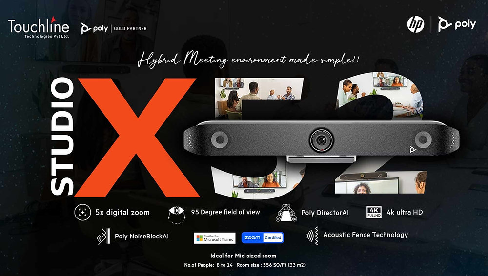 Hybrid Meetings, Simplified: Poly Studio X52 Leads the Way to Efficiency