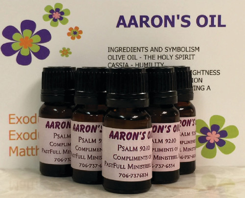 Aaron's Oil (Anointing Oil) | PastFull Ministries