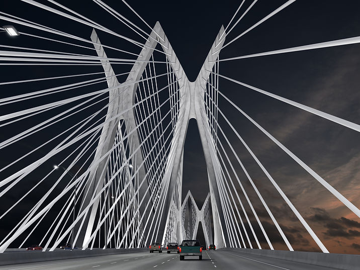 Houston Chronicle Ship Channel Bridge | FIGG Bridge Group